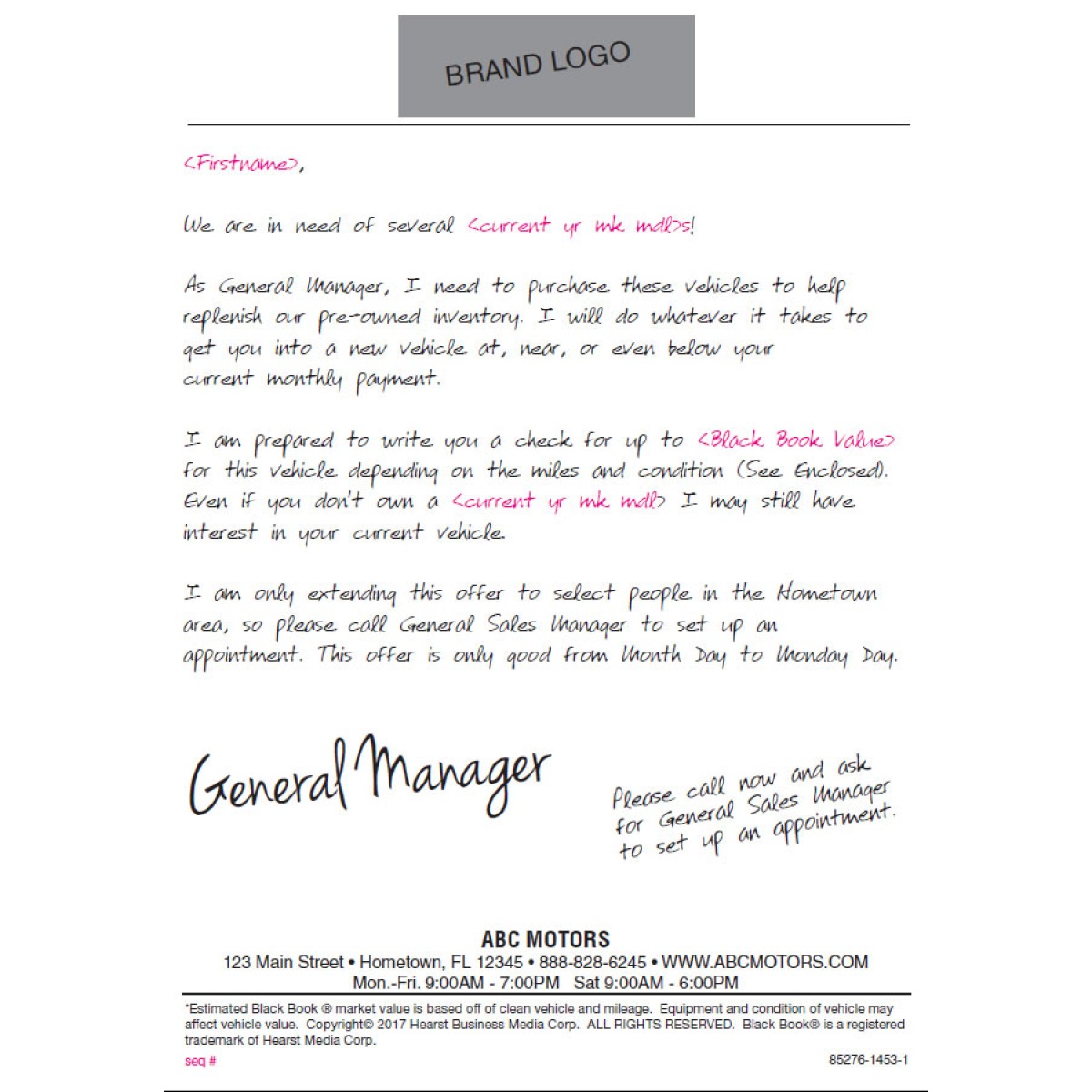 Invoice Letter